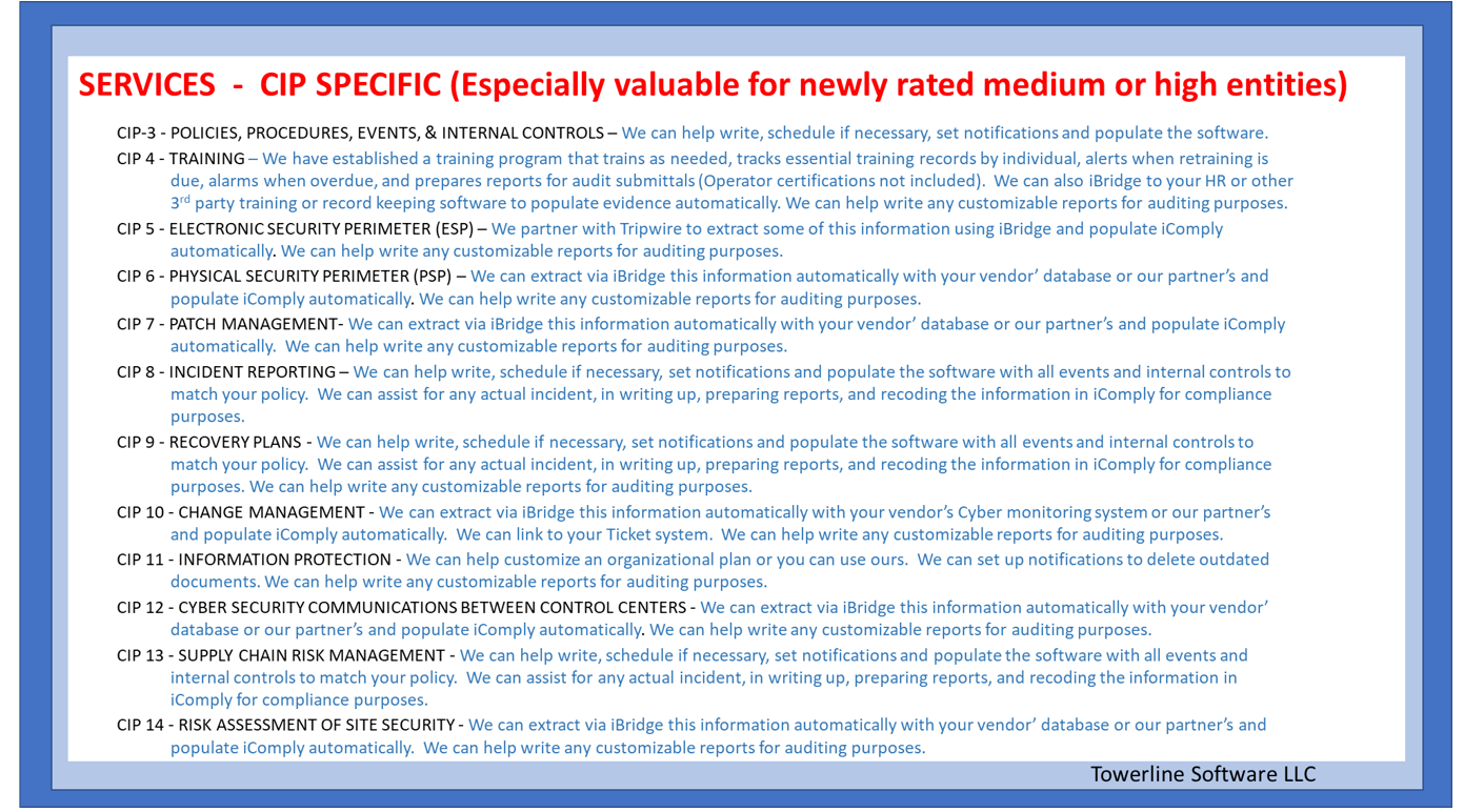 Tripwire & Towerline: Easing the burden of the NERC CIP audit process ... Tripwire & Towerline: Easing the burden of the NERC CIP audit process ...